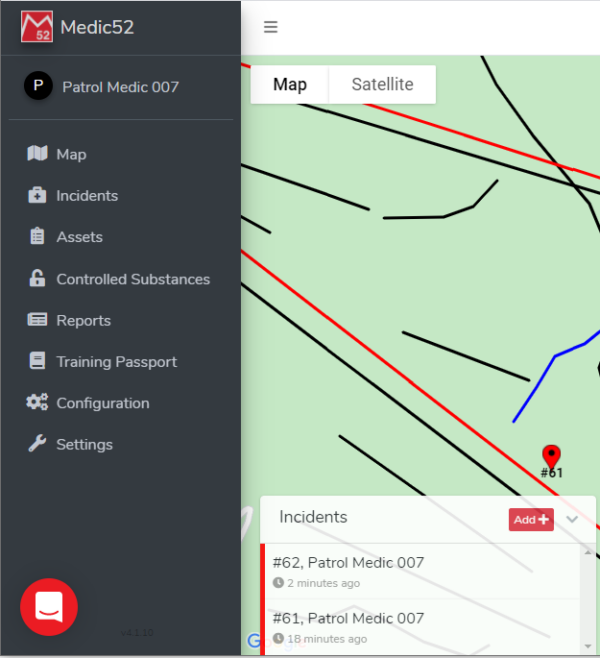 Update an Incident Location - Medic52