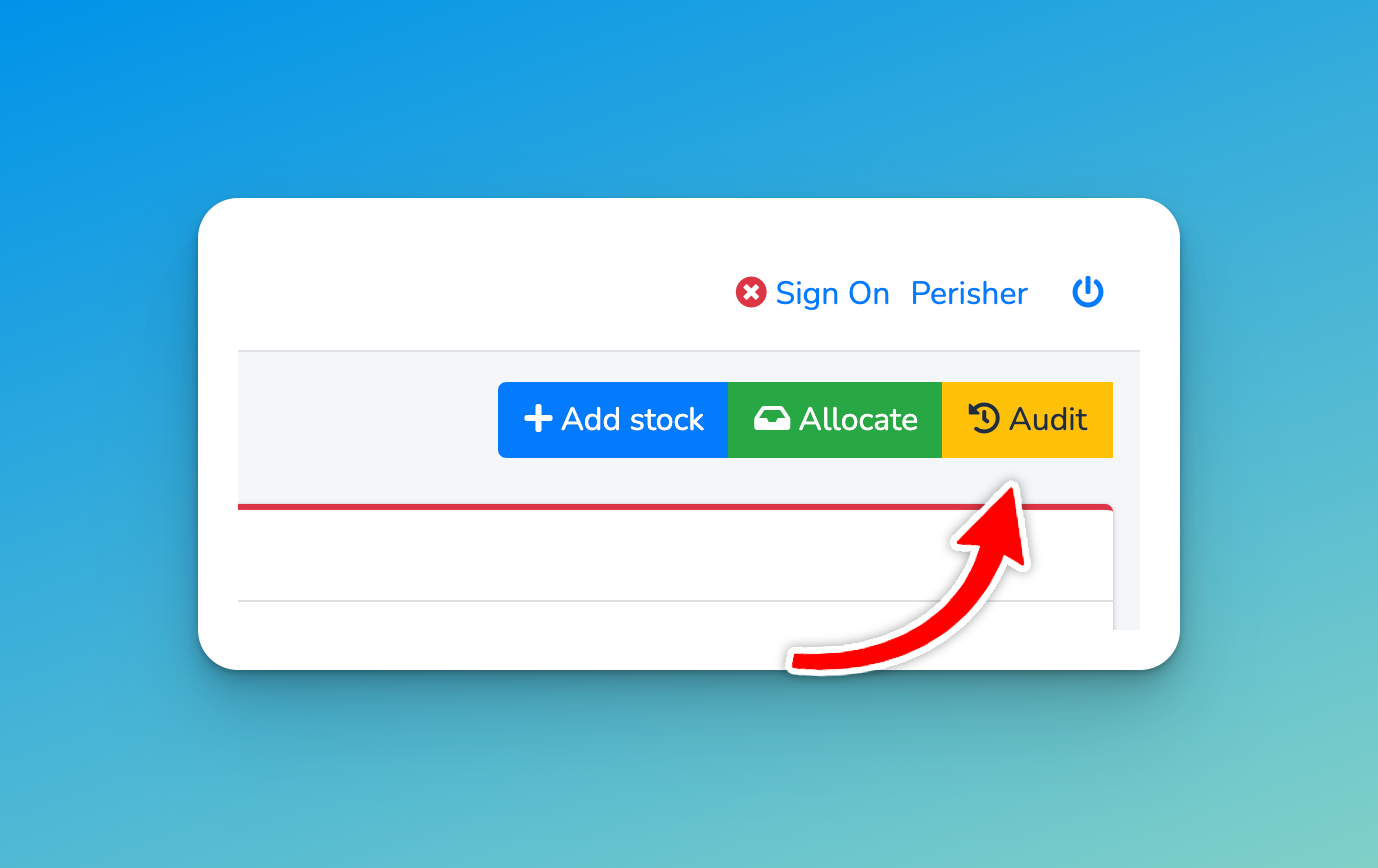 Controlled Substances Audit log - Medic52