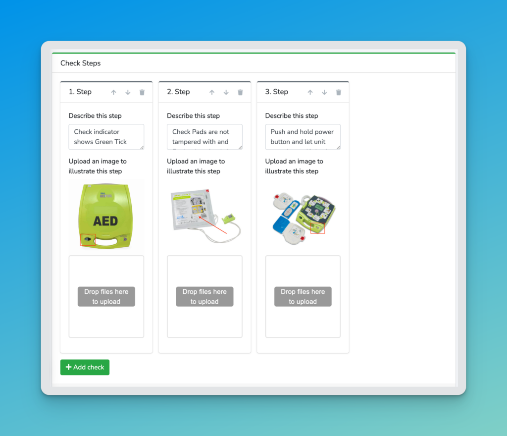 Creating an Asset Check - Medic52